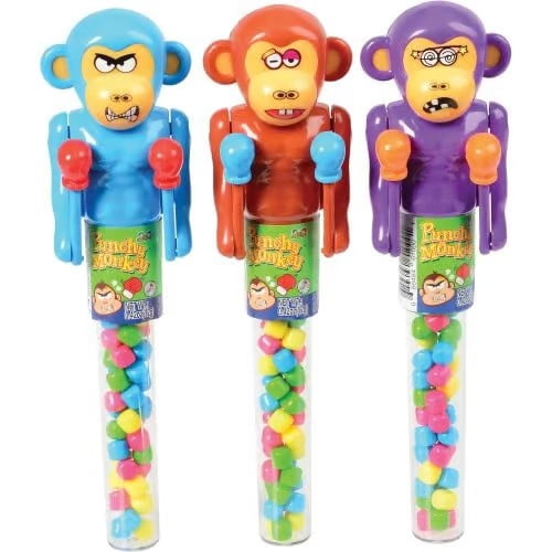 Kidsmania Punchy Monkey Candy Dispenser - Pack of 12 - Walmart.com