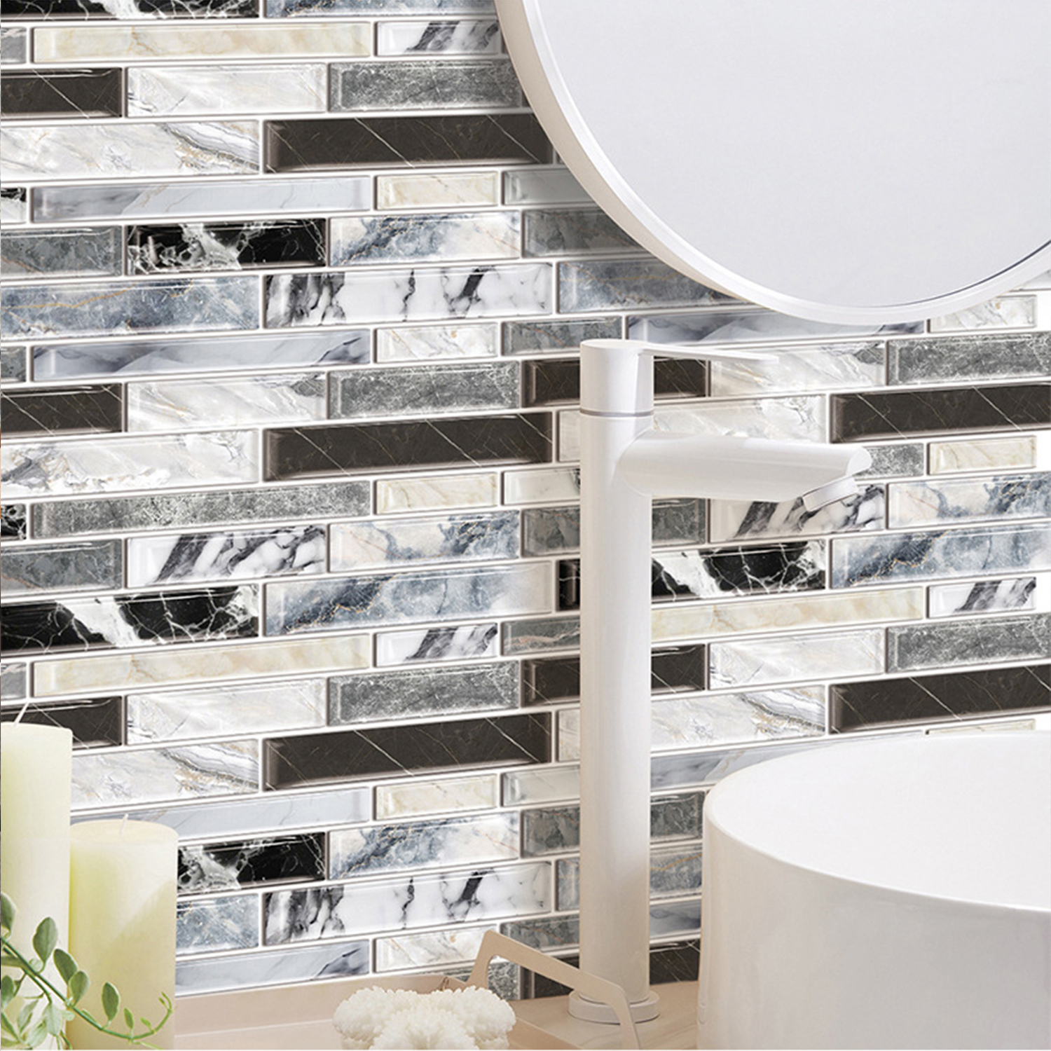 Upholstered headboard Wall Panels, Kids Room Anti-Collision Safety 3D ...