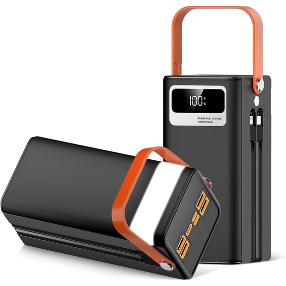 Anker Prime 12,000mAh Power Bank, 2-Port, 130W, Smart Display, for ...