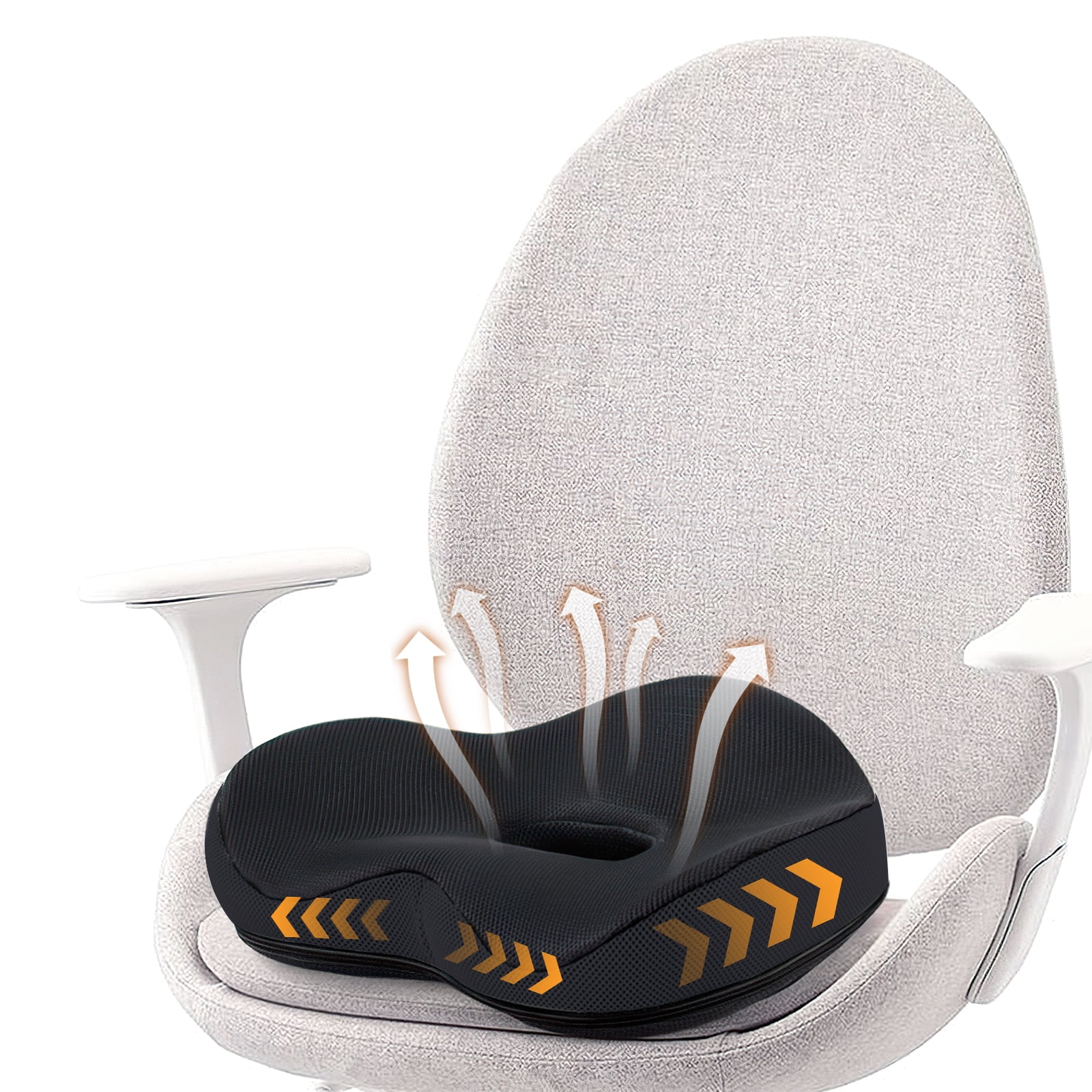 Ergonomic Memory Foam Seat Cushion ComfortX SC Ergonomic Seat Cushion ...