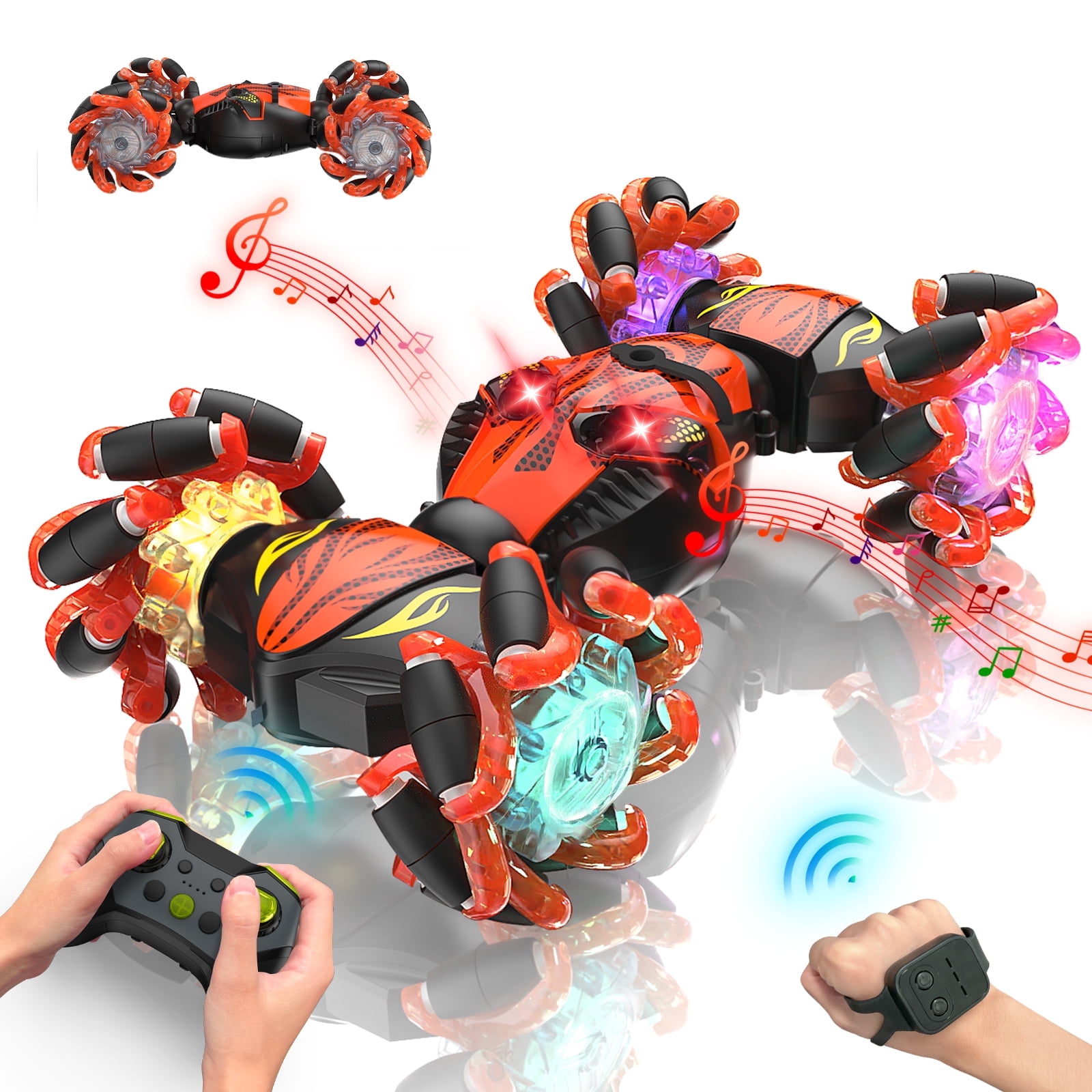 Kidstinct Gesture RC Car, Gesture Sensing Remote Control Cars for Boys ...