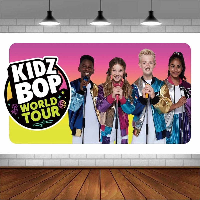 Kidz Bop Backdrop Banner Party Supplies Poster Movie Theme Background ...