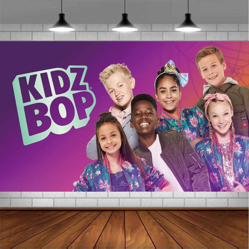 Kidz Bop Backdrop Banner Party Supplies Poster Movie Theme Background for Photography Birthday ...