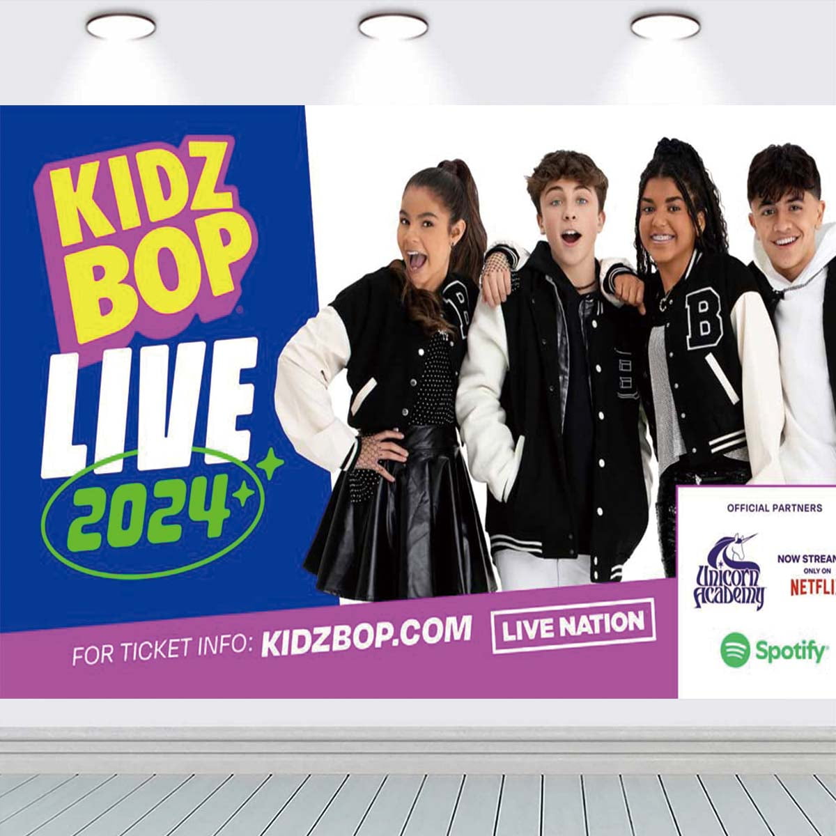 Kidz Bop school Backdrop Taspestry Banner Party Supplies Background ...