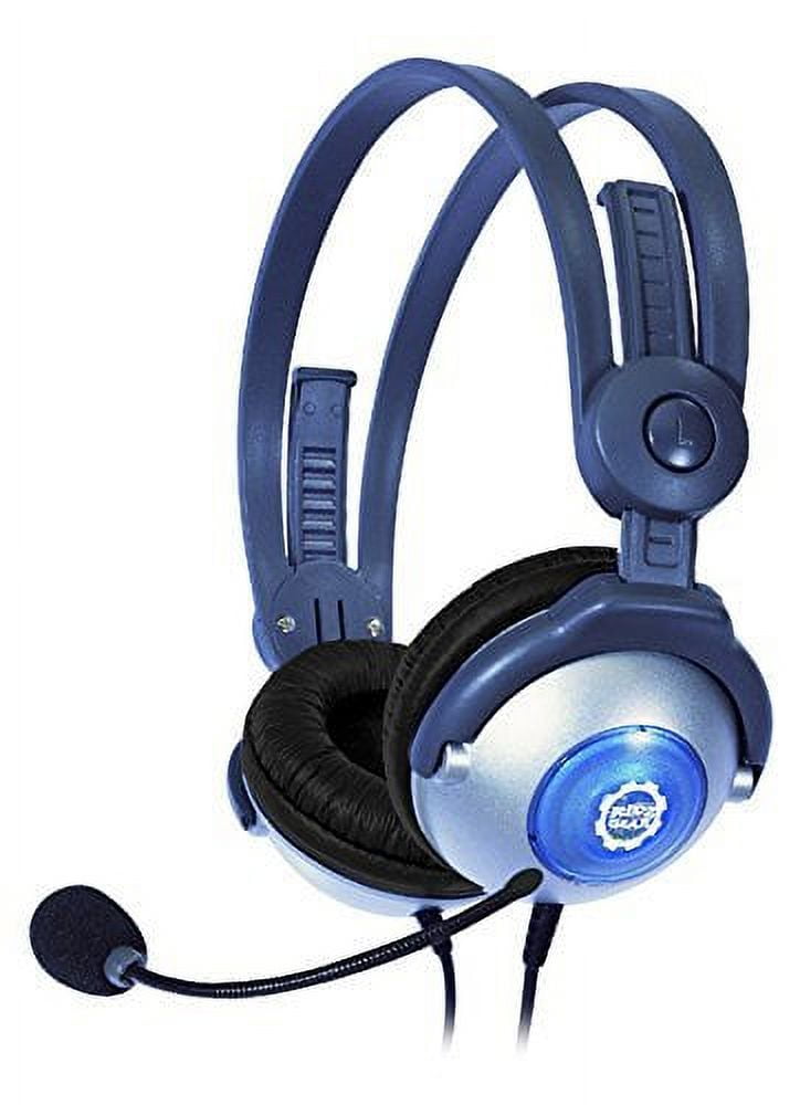 Kidz Gear Deluxe Headset Headphones with Boom Mic - Walmart.com