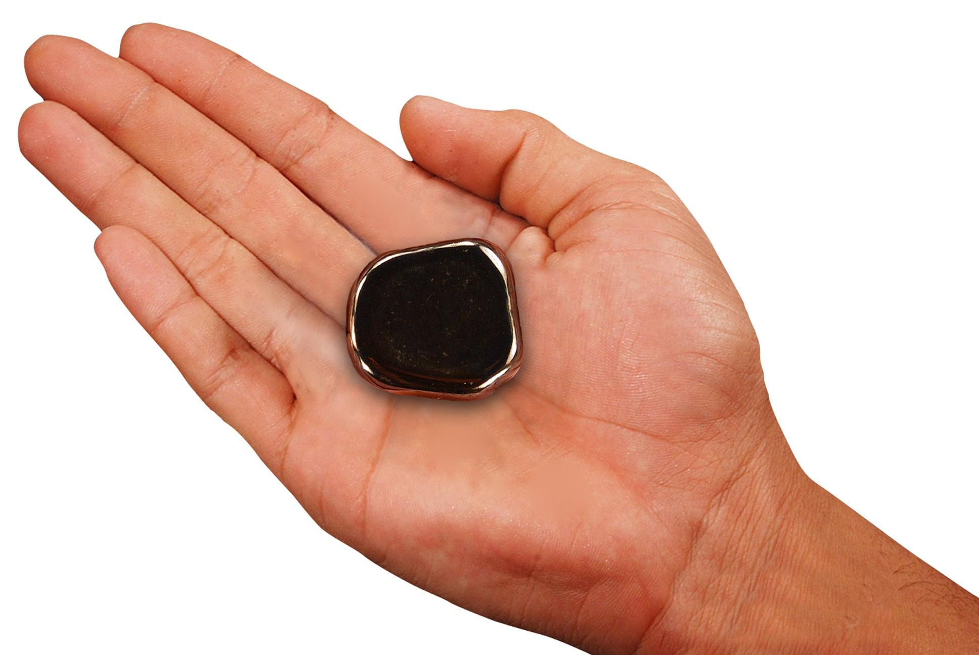 Kidz Rocks Black Magnetic Hematite 1 1/2" Raw Chakra Healing Crystal ...