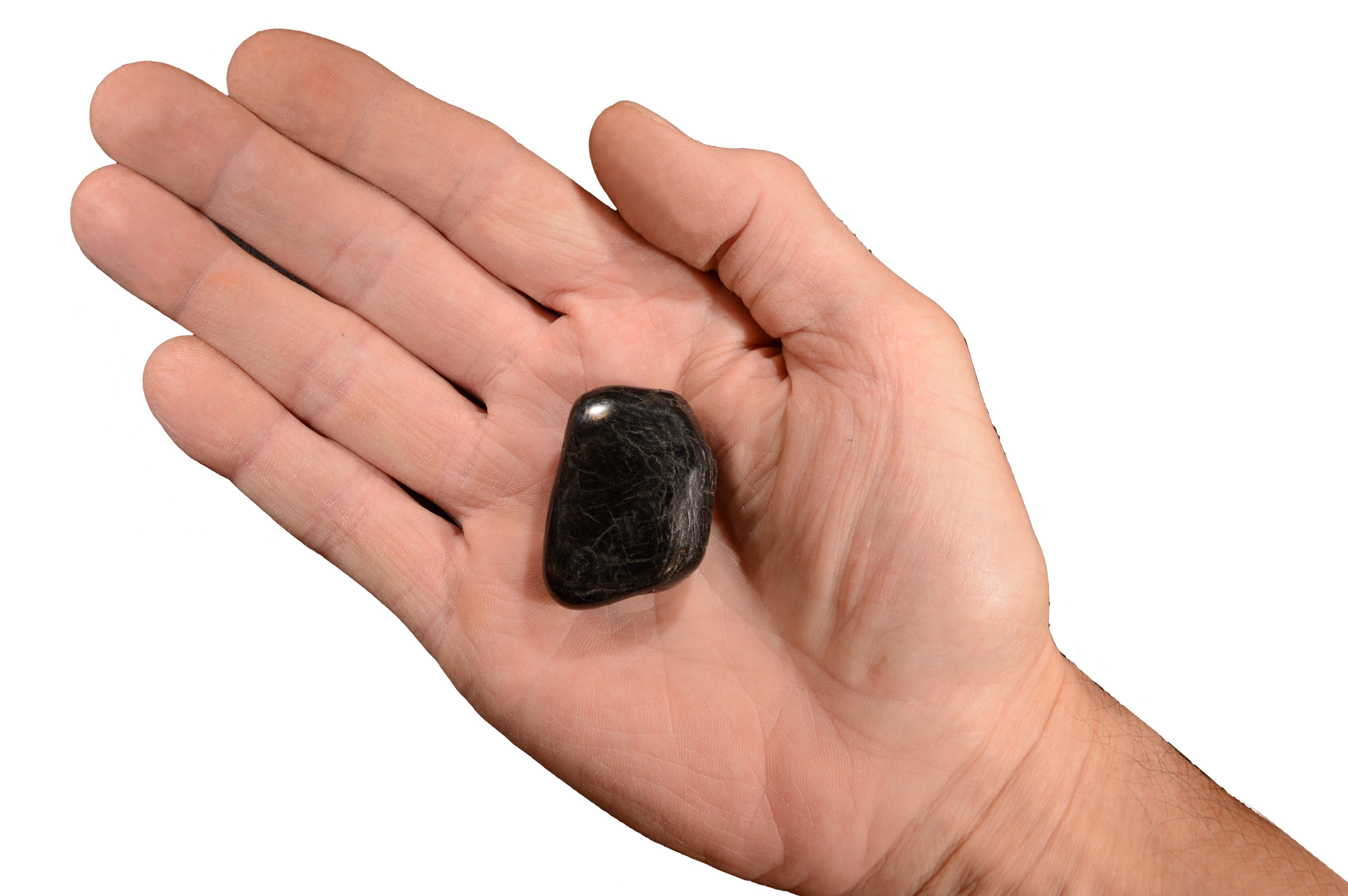 Kidz Rocks Black Tourmaline 1 1/2" Tumbled Rock Mineral Reiki Healing ...