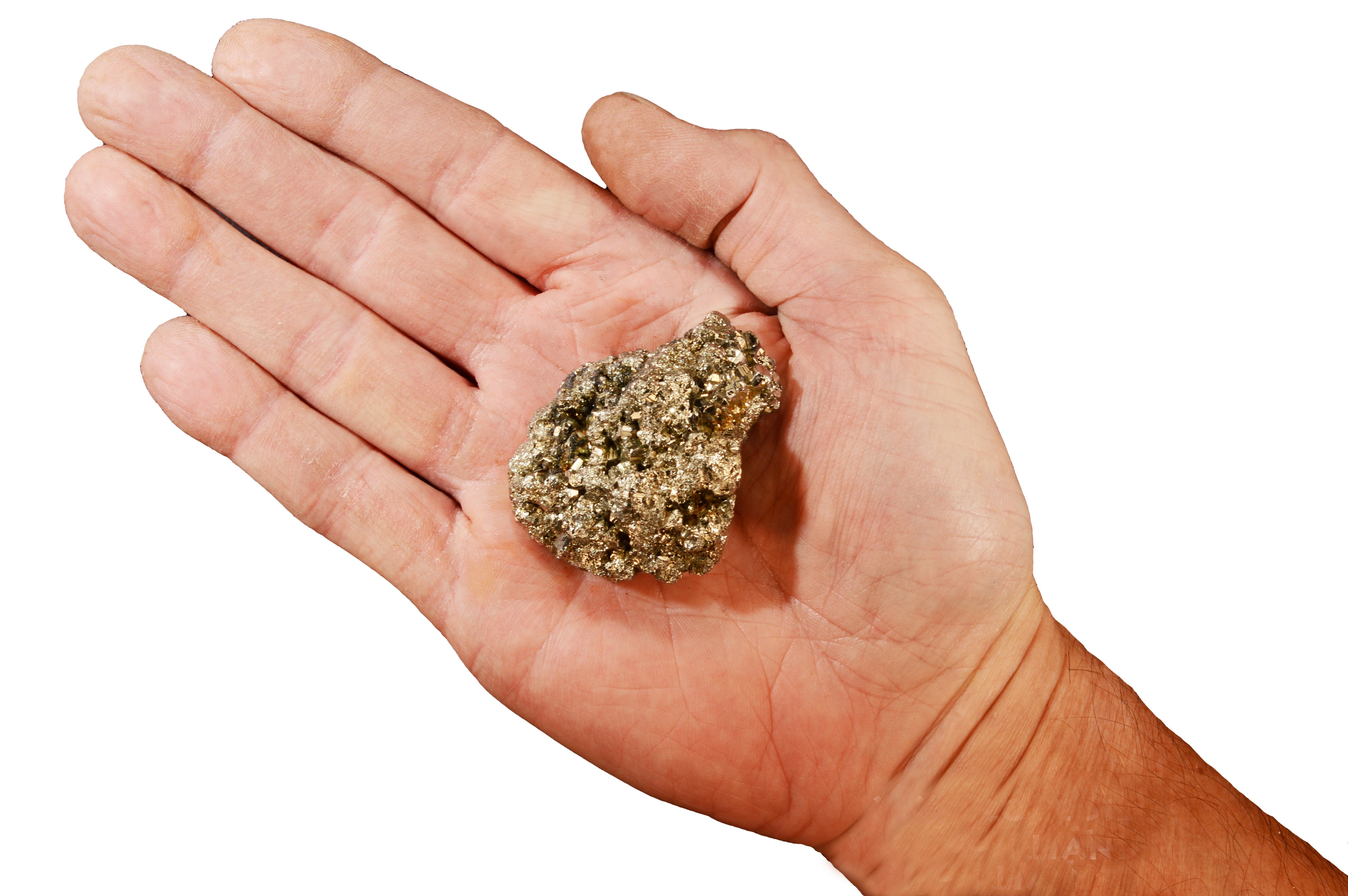 Kidz Rocks Pyrite 2 1/2" 6-8 oz Peru Raw Chakra Healing Stone Gold Rock ...