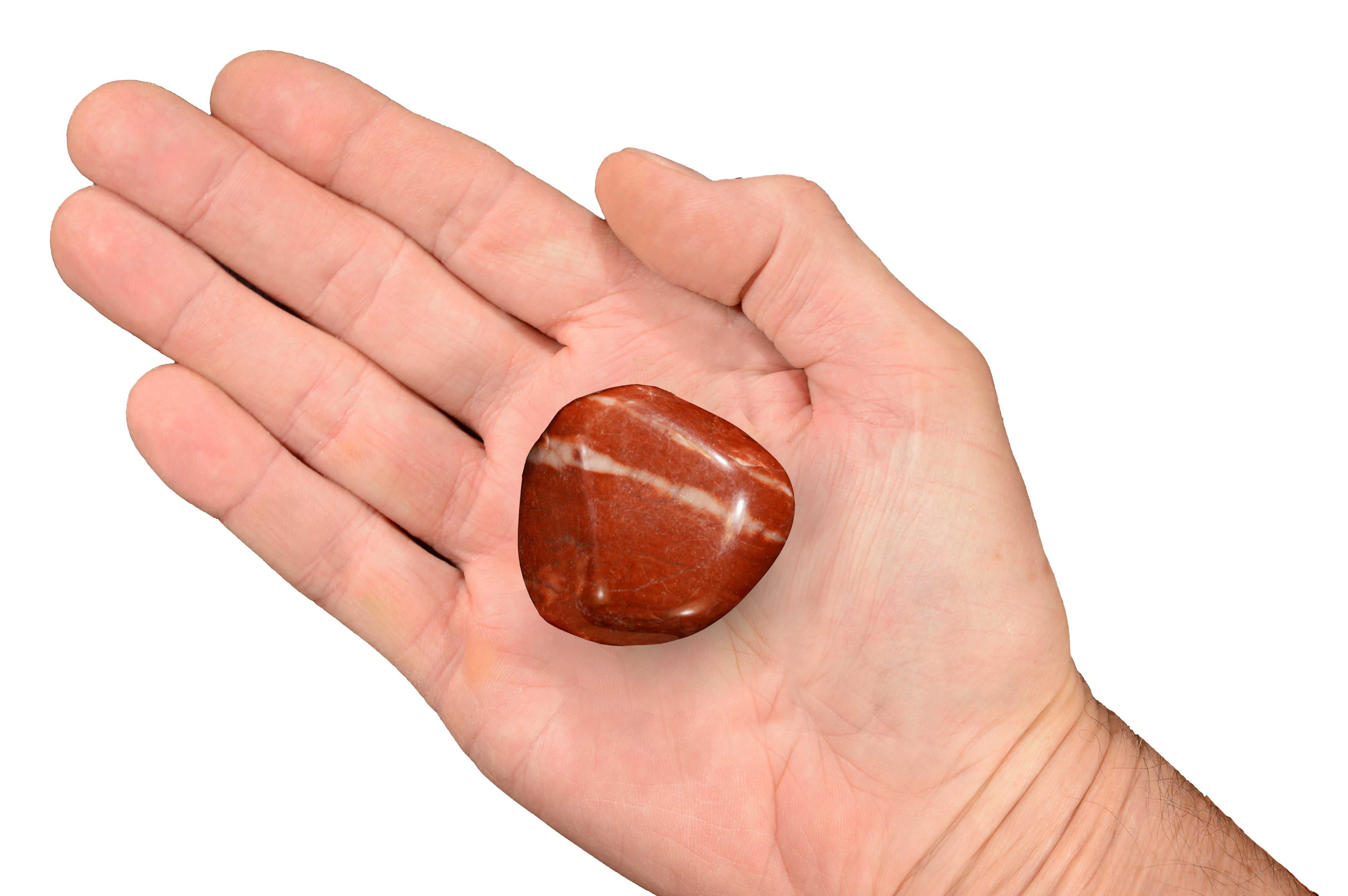 Kidz Rocks Red Dolomite 1 1/2" 2-3 oz Tumbled Crystal Chakra Healing ...