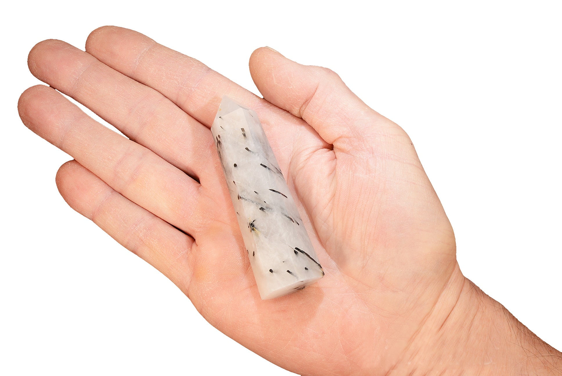 Kidz Rocks Tourmaline Quartz Crystal 3" 2-4 oz Raw Chakra Healing Stone ...