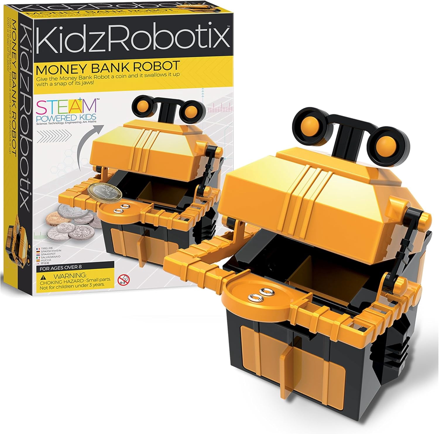 KidzRobotix - Money Bank Robot - Build a Piggy Bank for Kids Robot ...