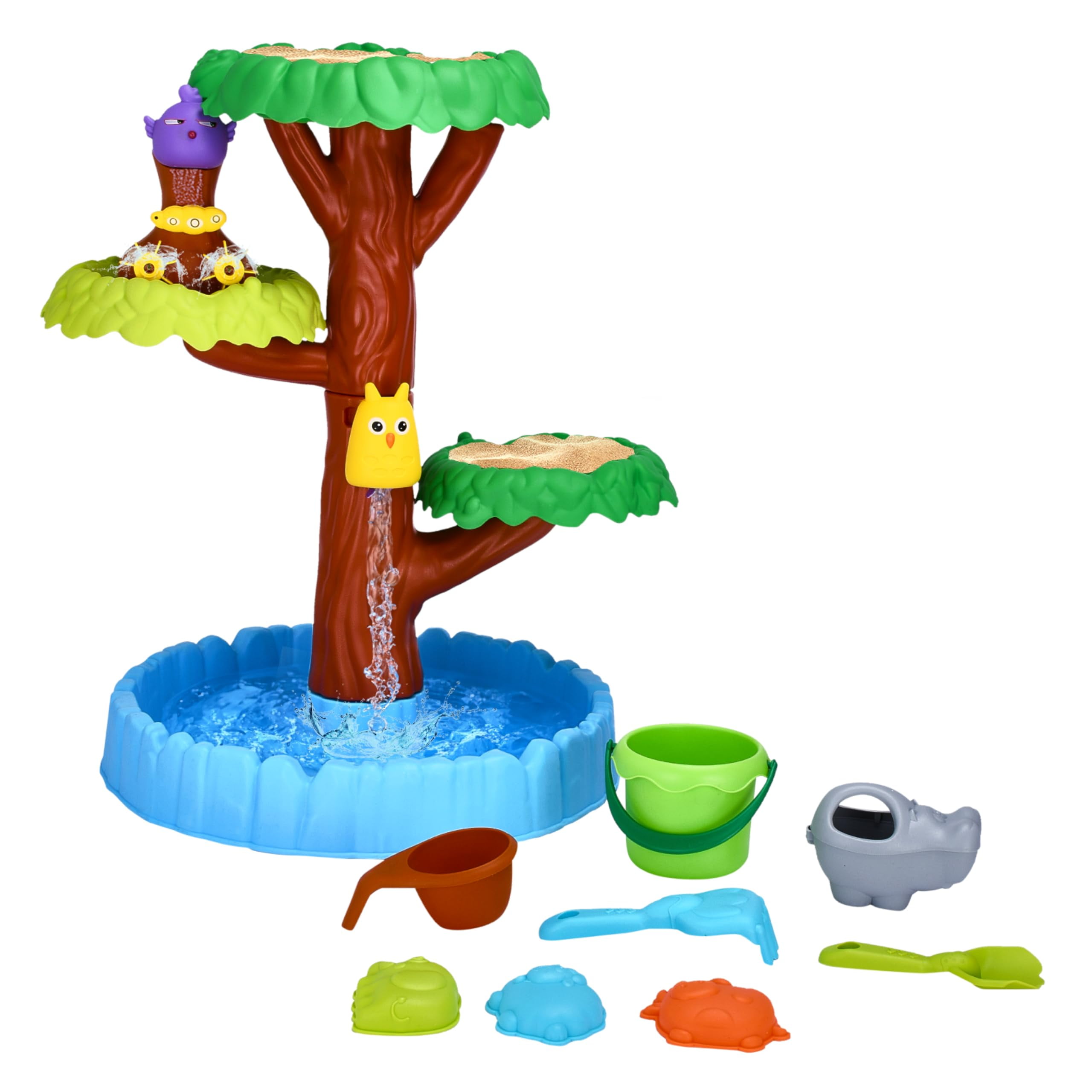Kidzlane Kids Water Tables - Activity Sensory Table - 3 Tiers and 16 ...