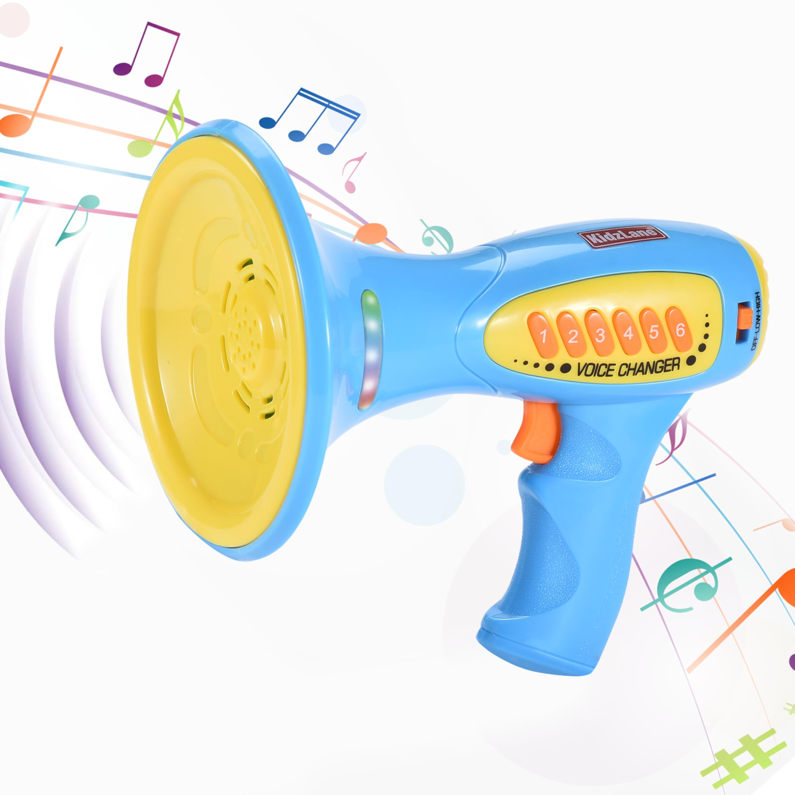 Kidzlane Voice Changer for Kids - Kids Megaphone for Kids Function, LED ...
