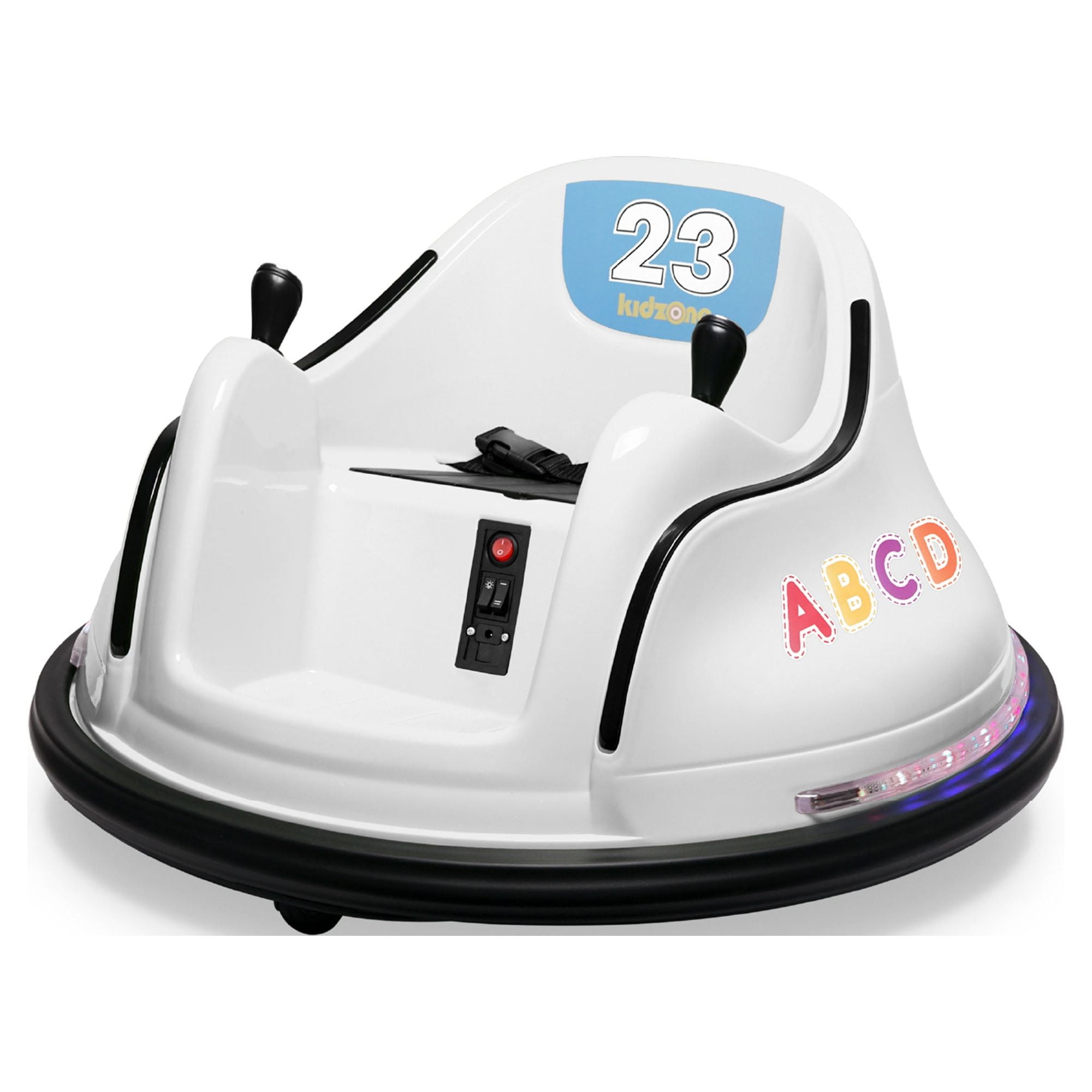 Kidzone 12V Electric Ride On Bumper Car, 360 Spin, 2 Speed, Remote ...