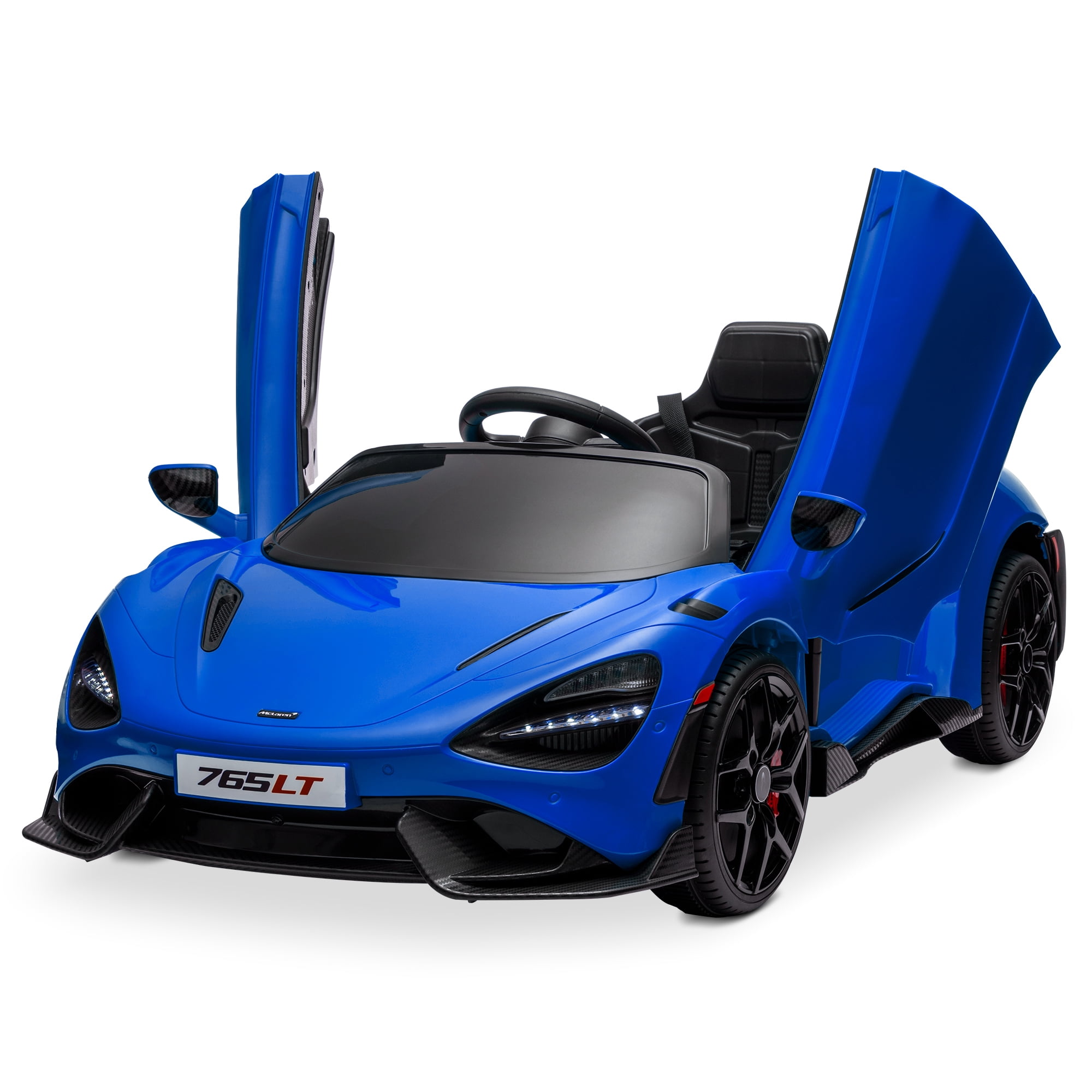 Kidzone Licensed McLaren 765LT Kids Ride On Car with Power & Parental ...