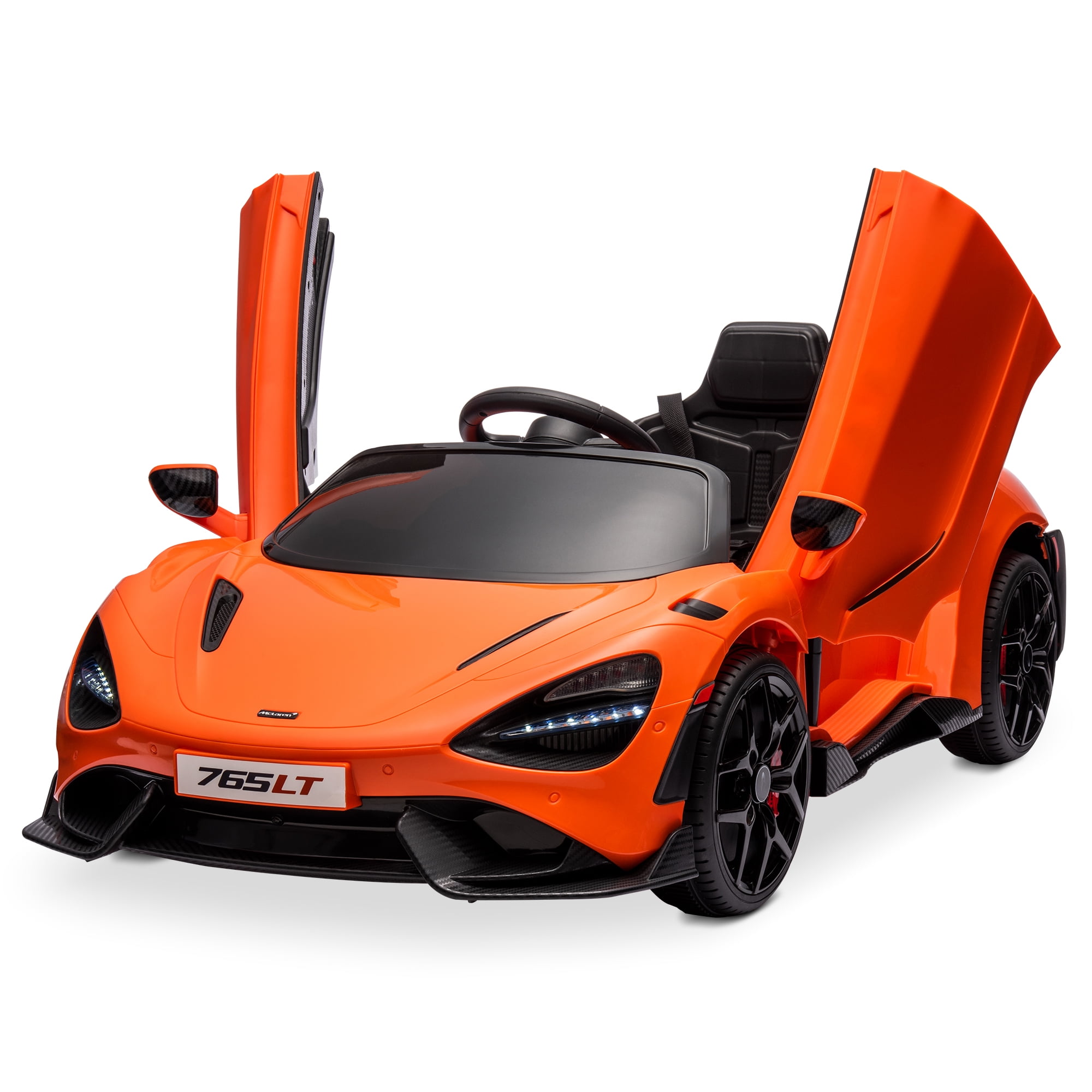 Kidzone Licensed McLaren 765LT 12V Kids Ride On Car with Parental ...
