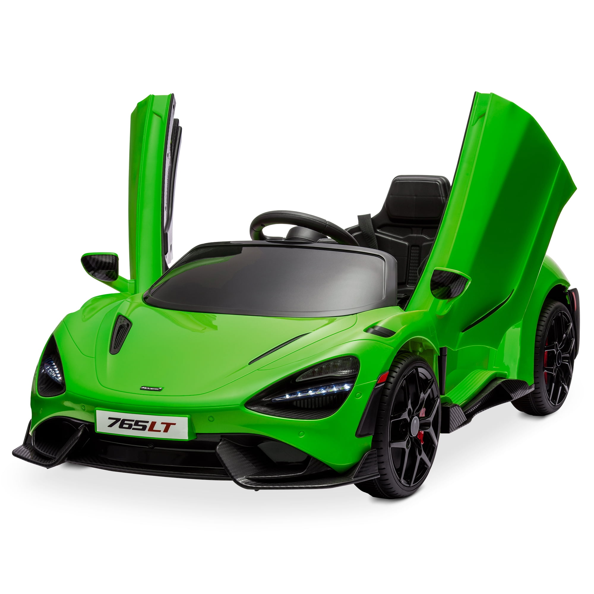 Kidzone 12V Licensed McLaren 765LT Kids Ride On Sports Car Electric ...