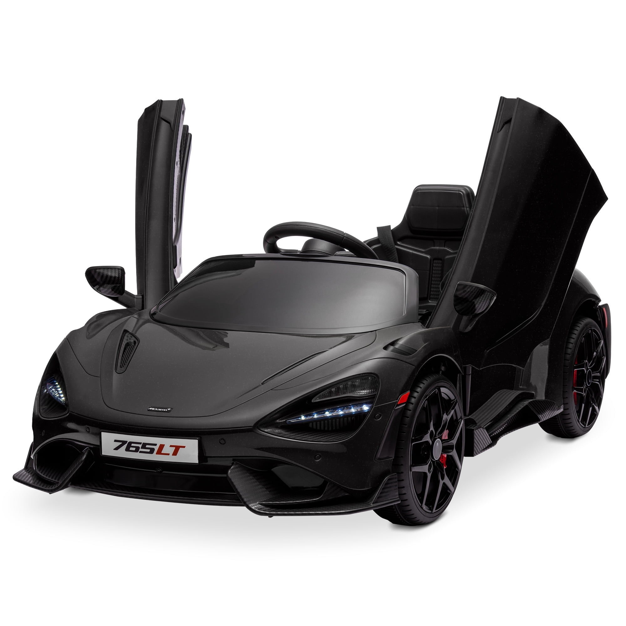 Kidzone 12V Licensed McLaren 765LT Kids Ride On Sports Car Electric ...