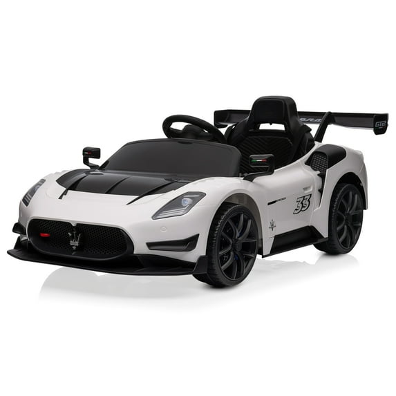 Kidzone 12V Ride On Car for Kids,Licensed Maserati GT2 Electric Battery ...