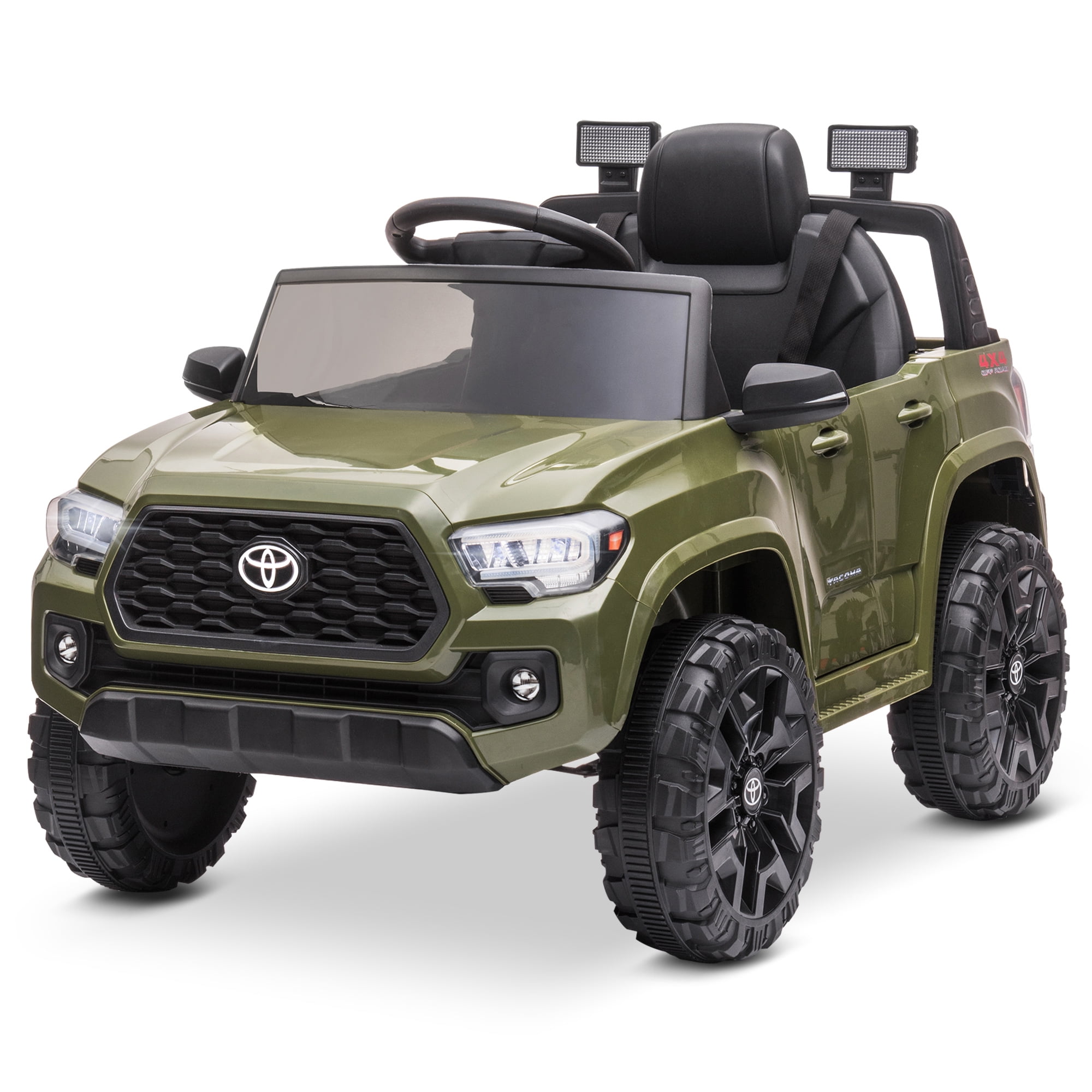 Kidzone 12V Ride-On Truck, Battery Powered Licensed Toyota Tacoma ...