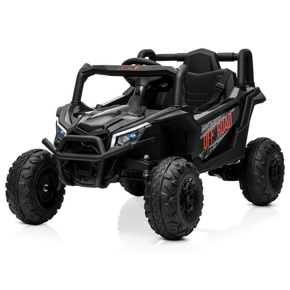 Kidzone 12V Ride On UTV Car for Toddlers 37-96 Months, Single Seat ...