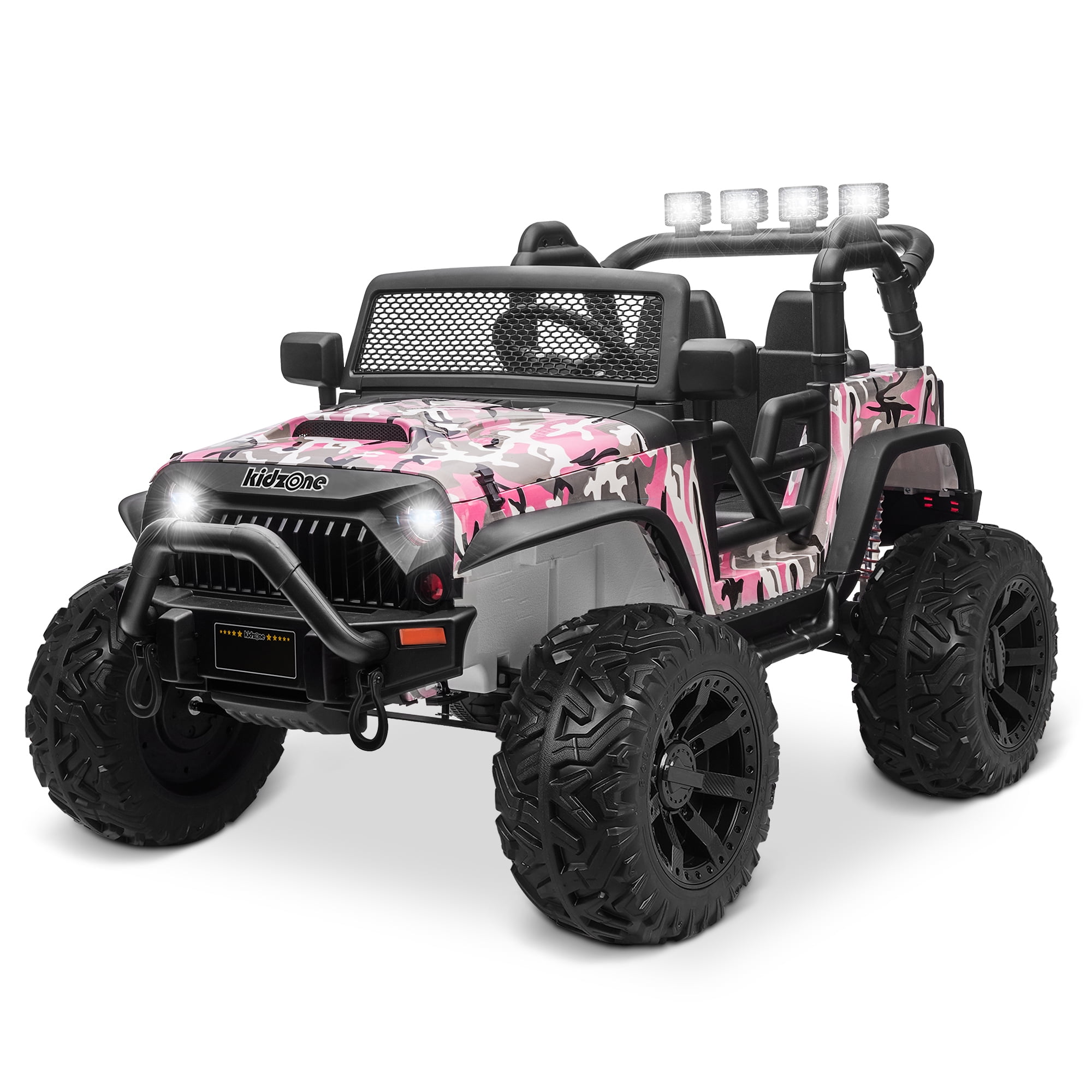 Kidzone 12V7AH*2 2-Seater Kids Electric SUV with Remote Control ...