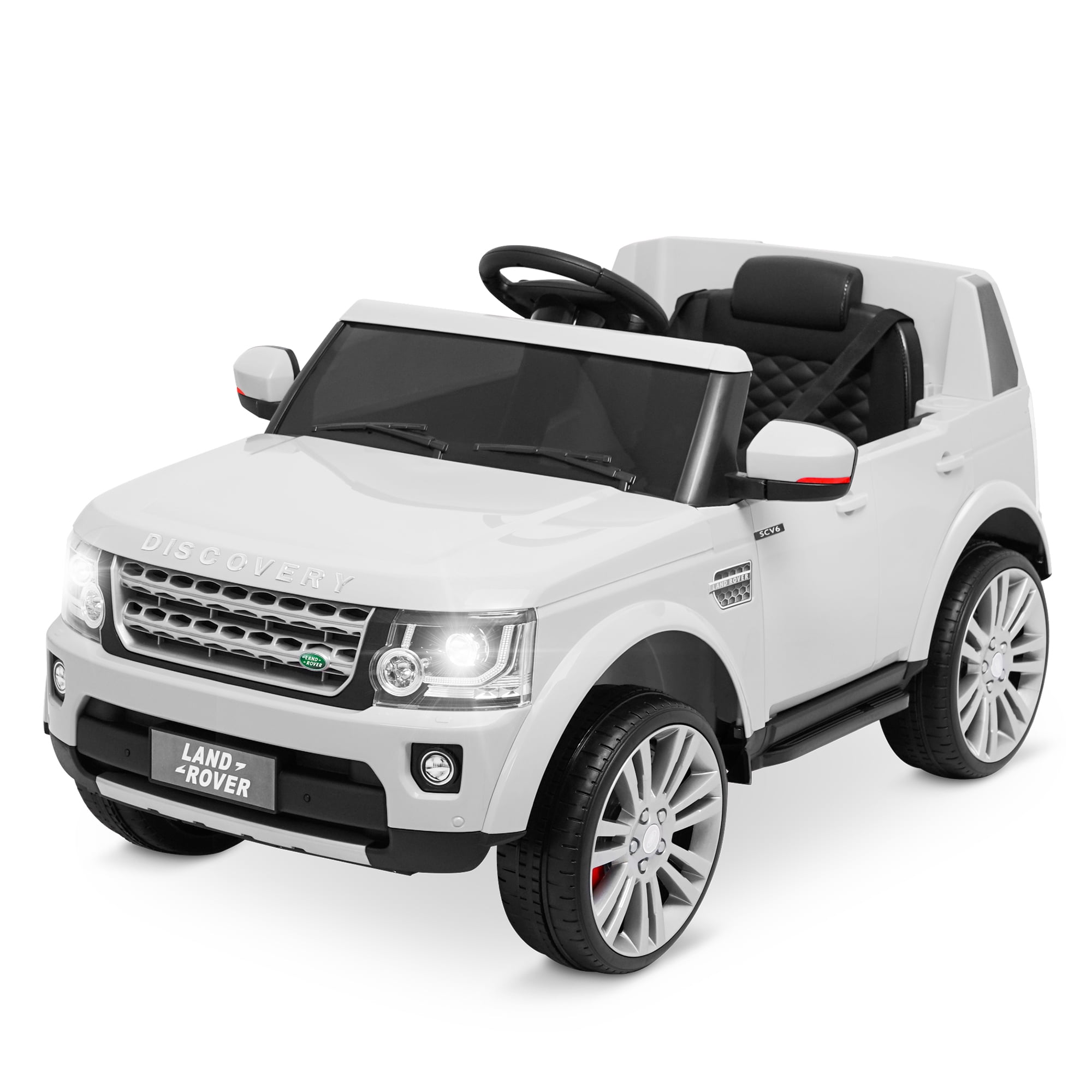 Kidzone Kids 12V Battery Powered Ride On Licensed Land Rover Discovery ...