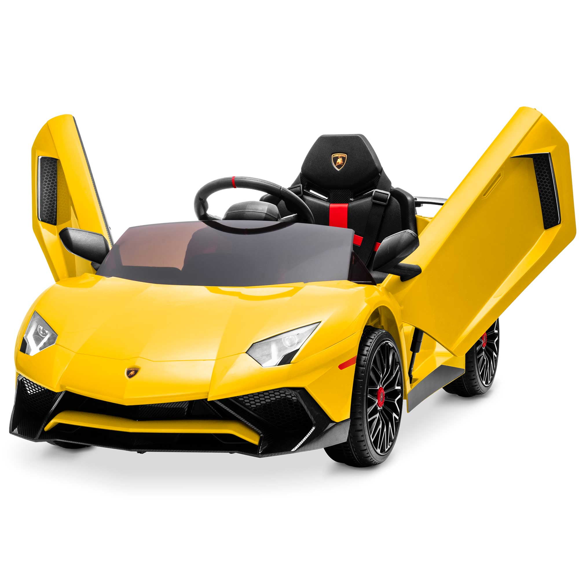 Hot Wheels Kidzone 12V Licensed Lamborghini Aventador Ride-On Car For ...