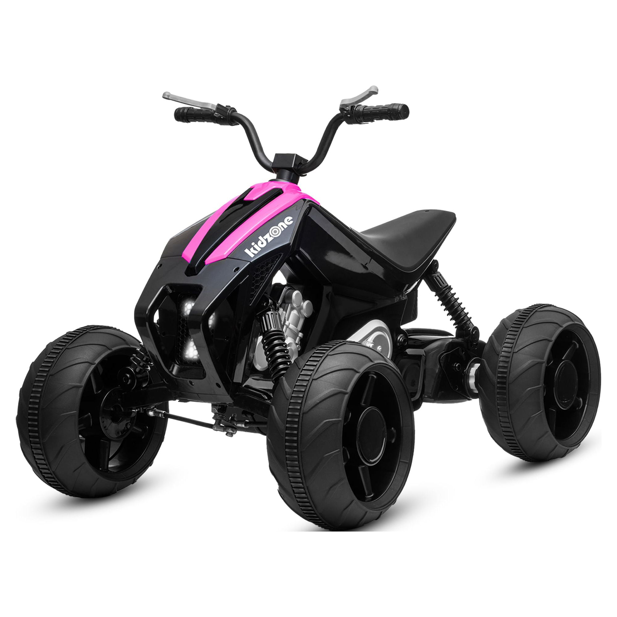 Kidzone Kids Ride On ATV, Powerful 12V Battery Powered 45W Electric ...