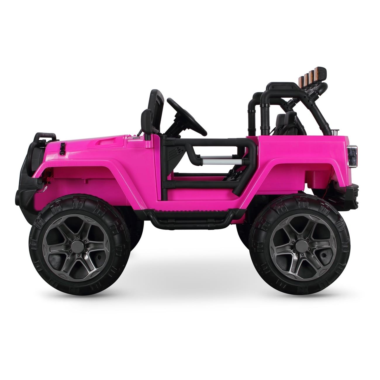 Kidzone Ride On Toy Truck, 12V Powered Car, Parental Remote Control w ...