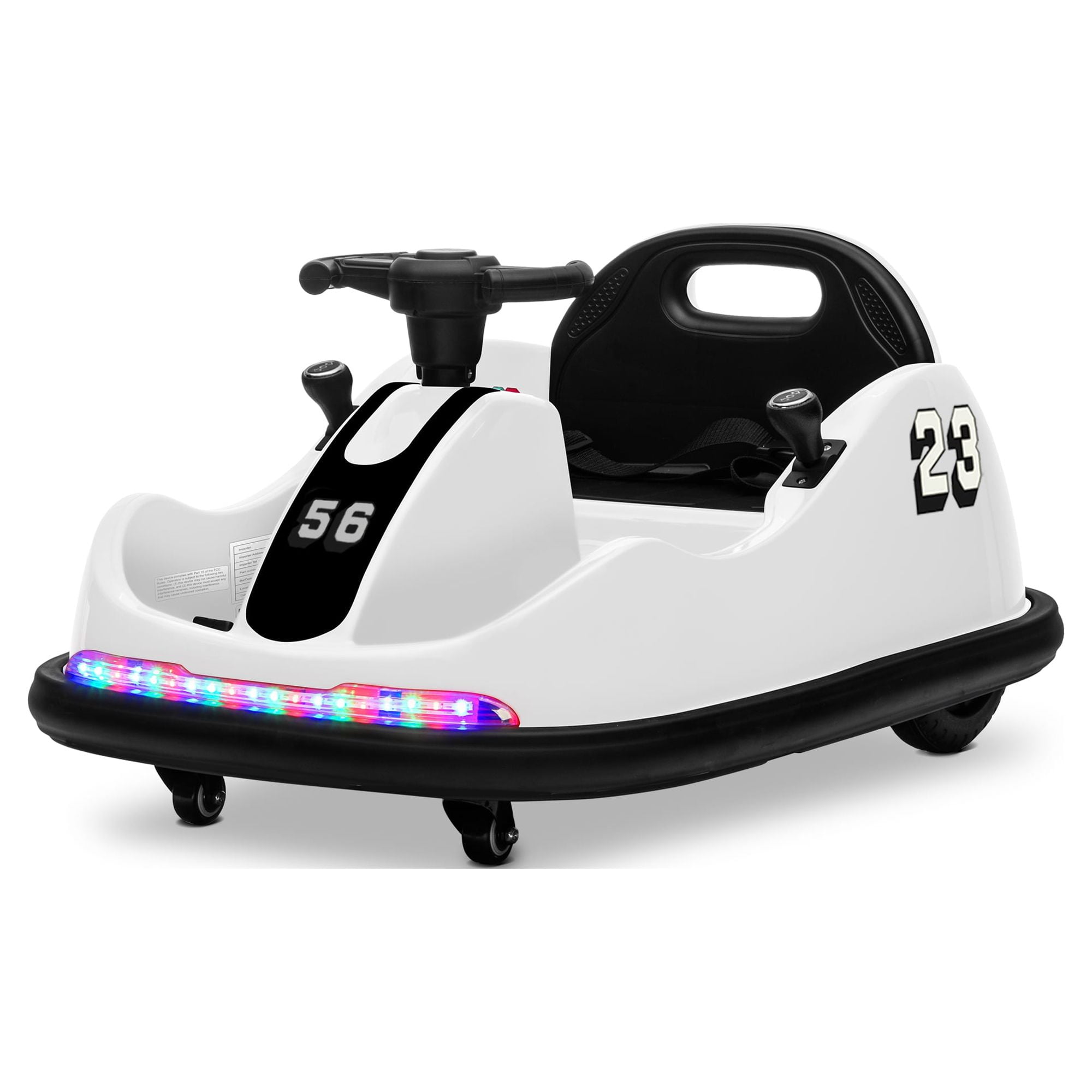 Kidzone 12V Kids Ride On Bumper Car, Twin-Motor, Remote Control ...