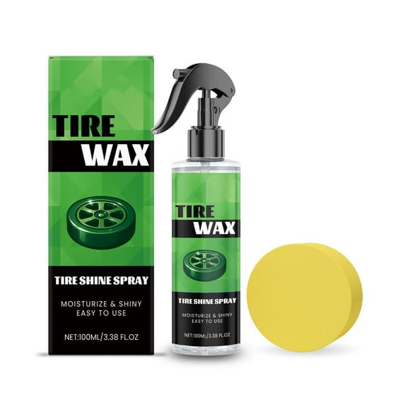 Kieccall 100ml Wheel Gloss Spray Set for Car Tires, Ceramic Infused ...