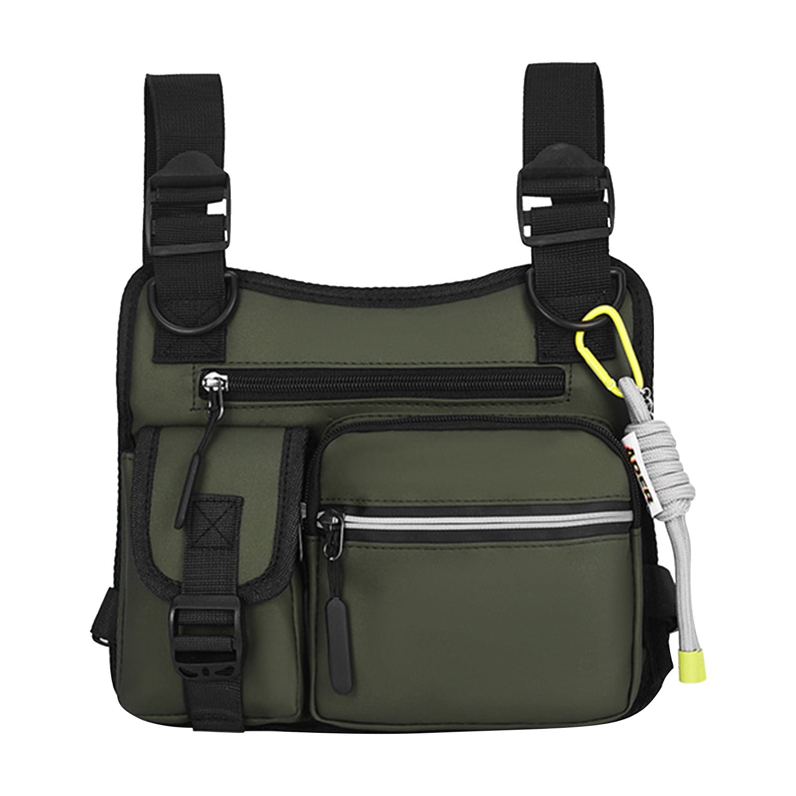 Kieccall Adjustable Multifunctional Chest Bag Reflective Bag Street ...