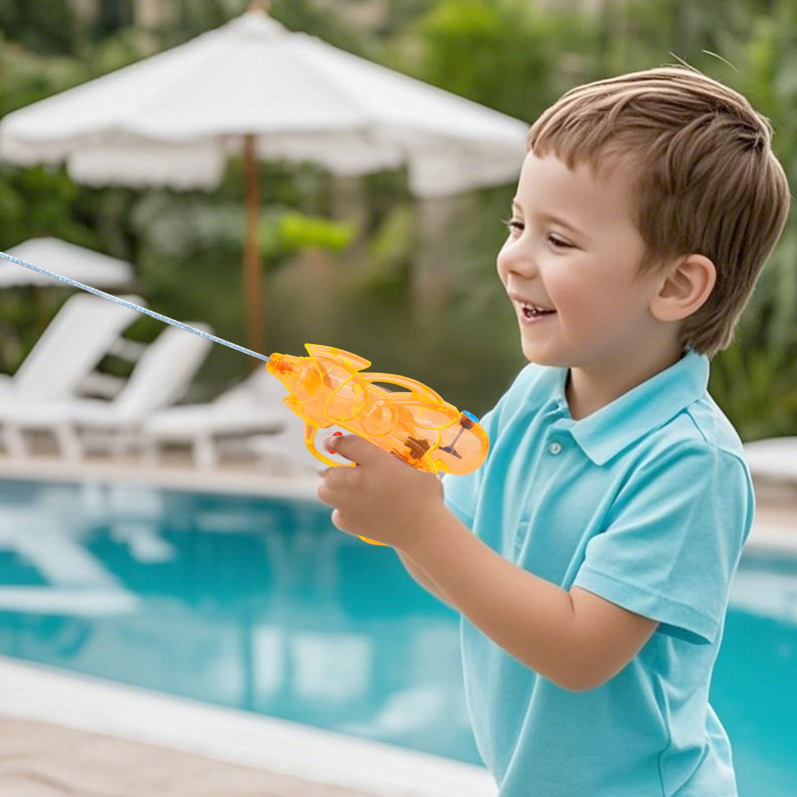 Kieccall Beach、Pool,Super Squirtwater Soaker Blaster Shooting Long ...