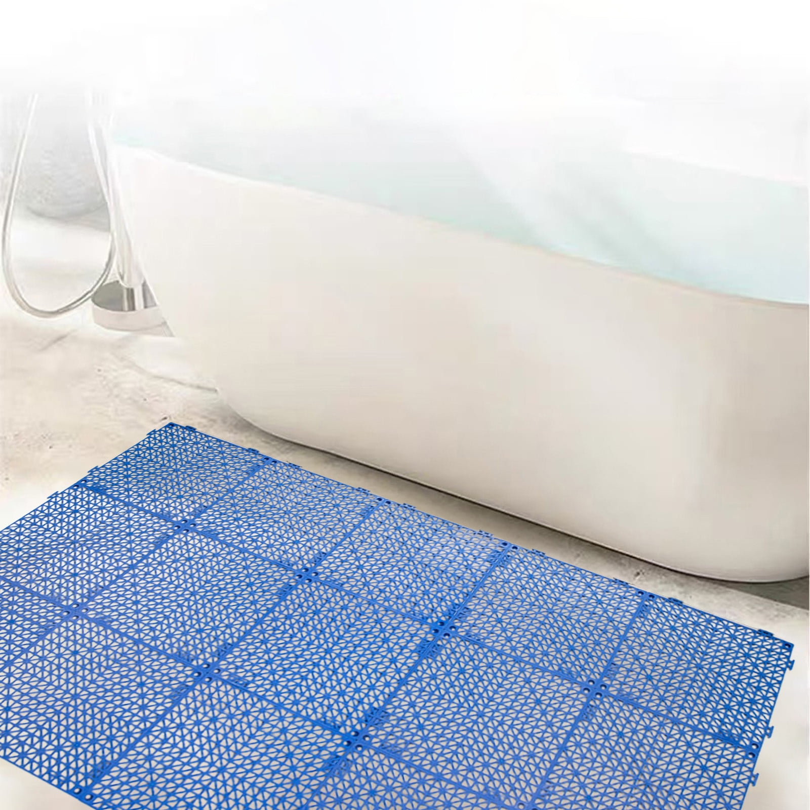 Kieccall Drainage Interlocking Floor Tiles, Non-Slip Pool Deck Drain ...