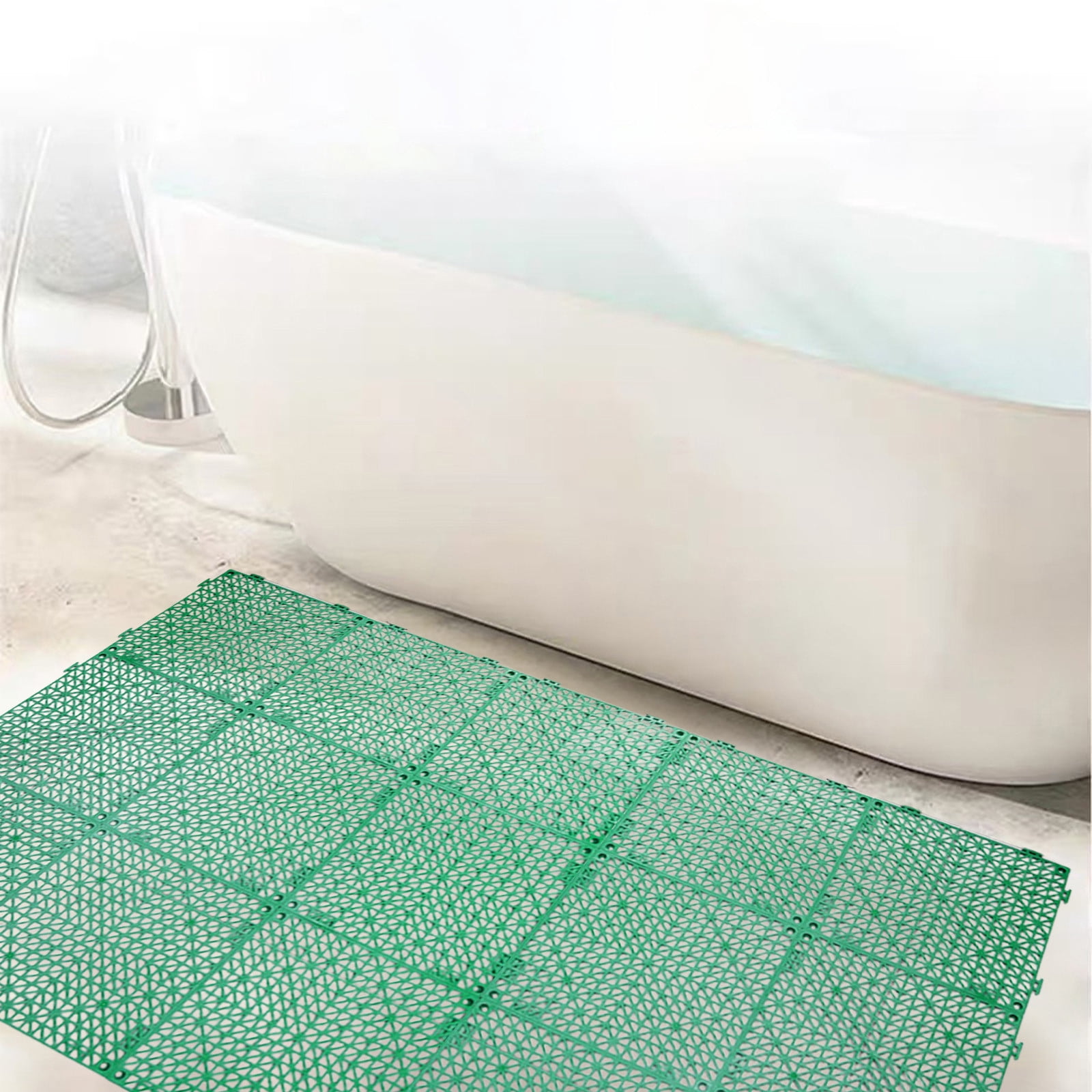 Kieccall Drainage Interlocking Floor Tiles, Non-Slip Pool Deck Drain ...