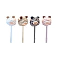 Kieccall Four Pieces Plush Ball Neutral Pen Cartoon Black Writing Pen 0 ...