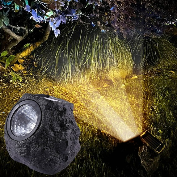 Kieccall LED Solar Powered In-Ground Light, Waterproof Outdoor Garden ...