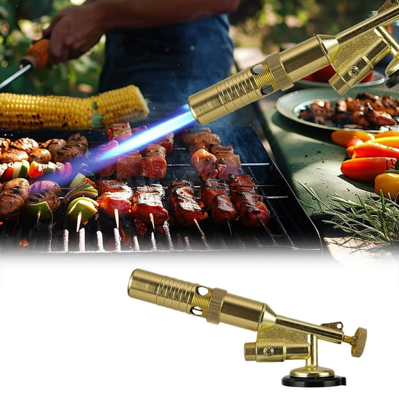 Kieccall Multi-Fuel Outdoor Culinary Blow Torch, Refillable Butane ...