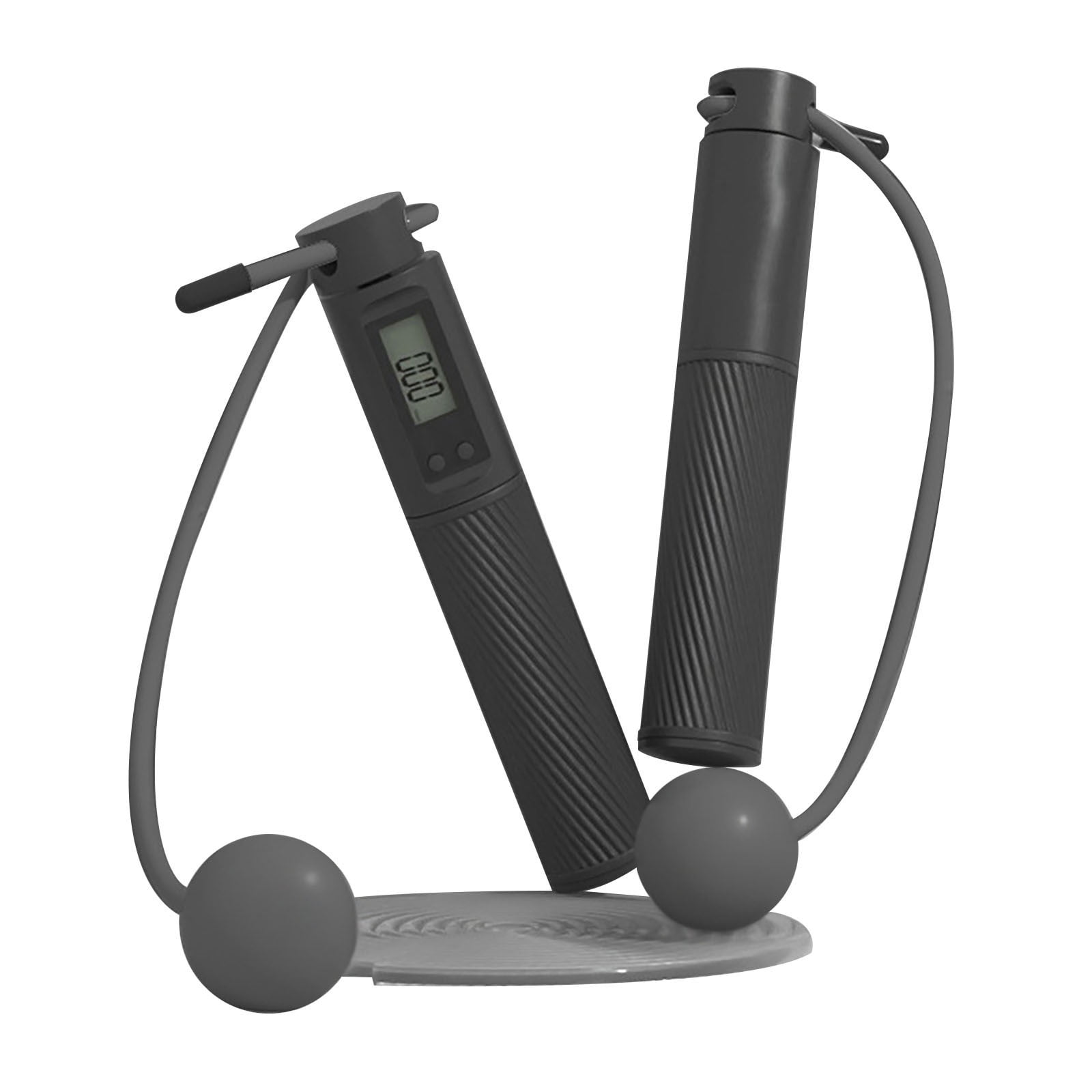 Kieccall Smart Digital Counting Jump Rope - PVC Steel Wire Adjustable ...