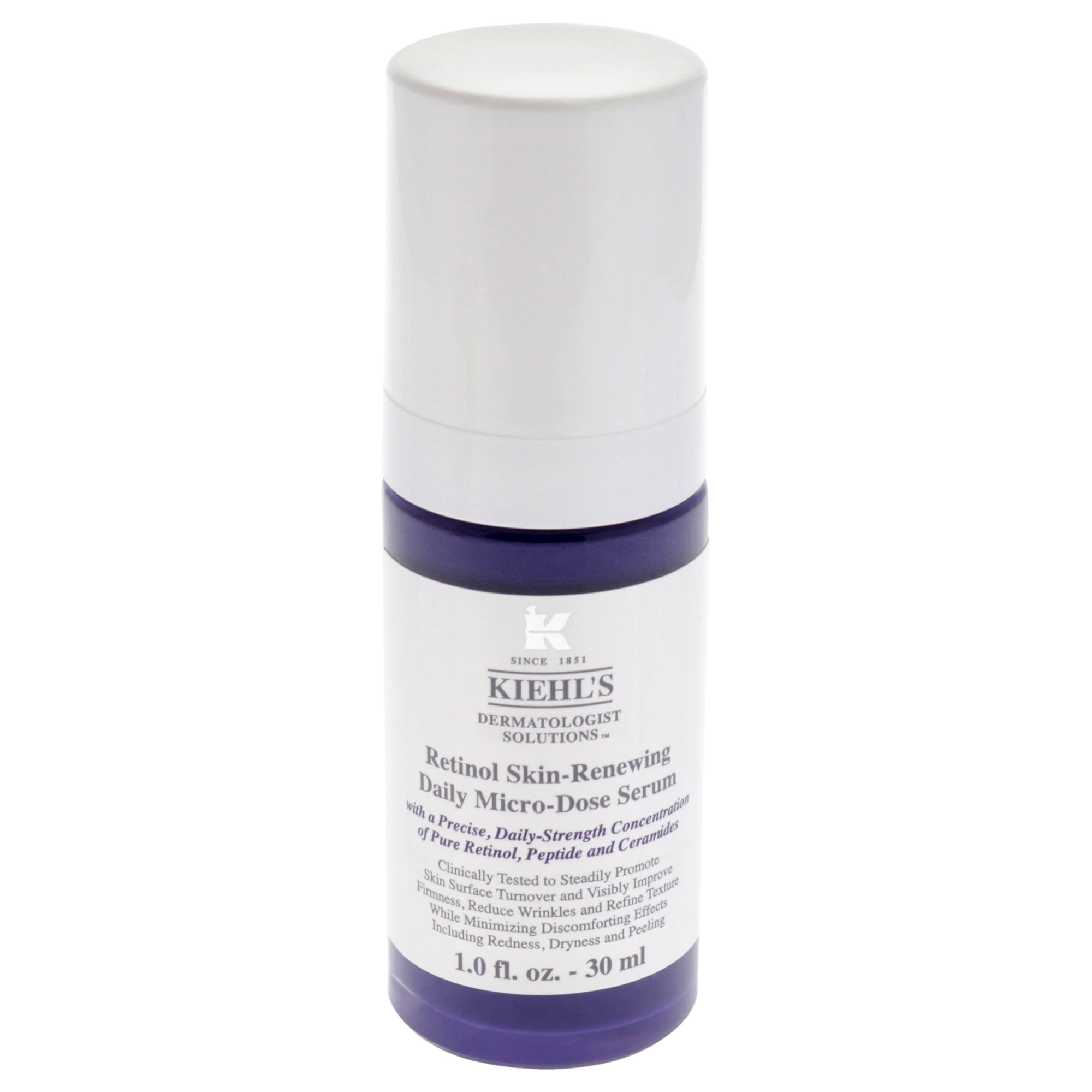 Kiehl's Micro-Dose Retinol Serum, Anti-Aging with Ceramides and ...