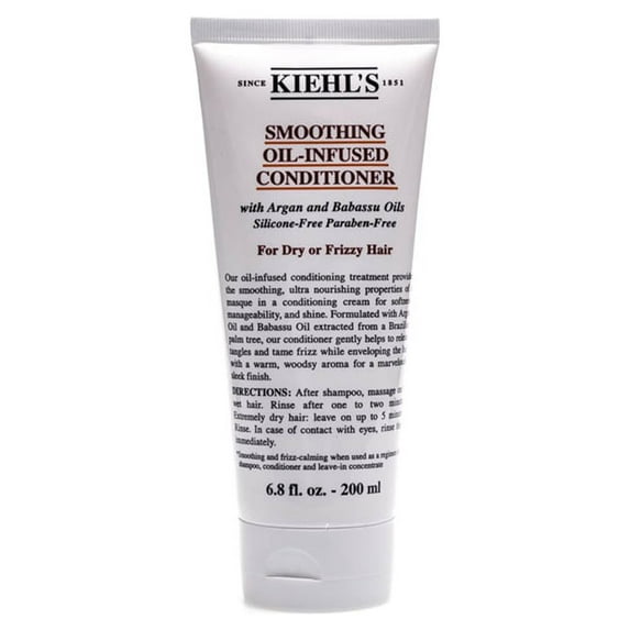 Kiehl's Smoothing Oil-Infused Conditioner for Dry Frizzy Hair 6.8oz ...