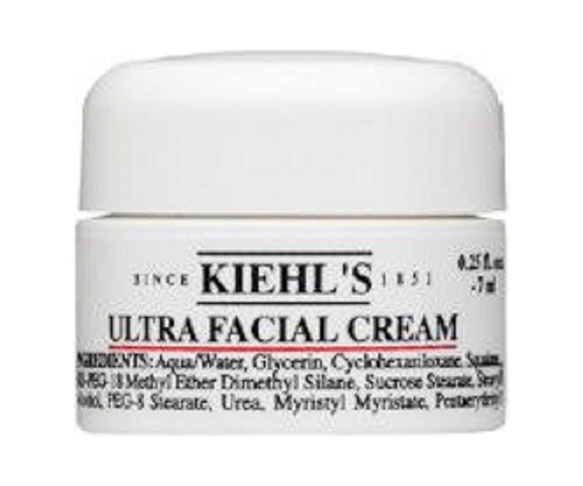 Kiehls Ultra Facial Cream Deluxe Travel Size 25 Oz