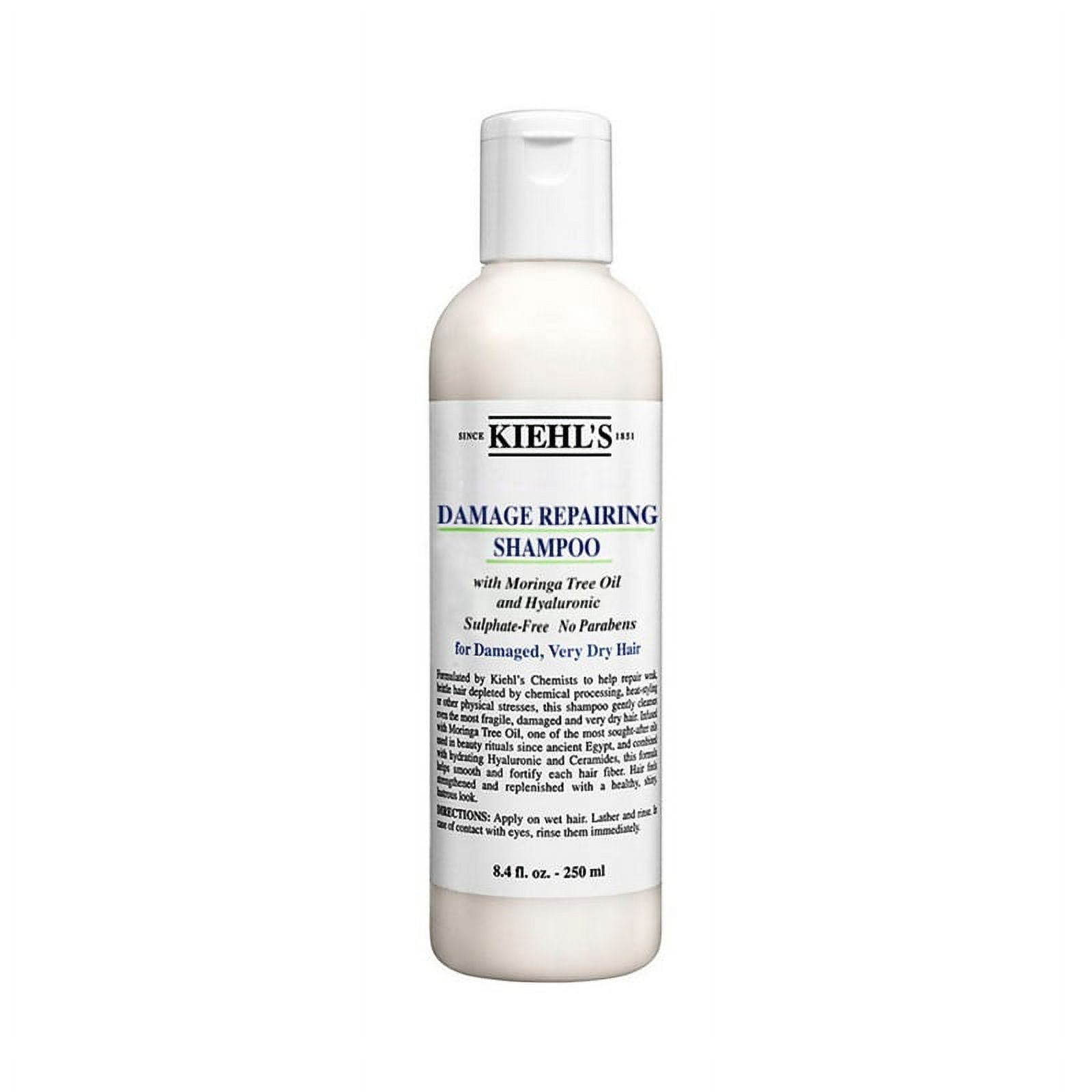 Kiehls Unisex 8.4 oz Damage Repairing & Rehydrating Shampoo, 8.4 fl. oz ...