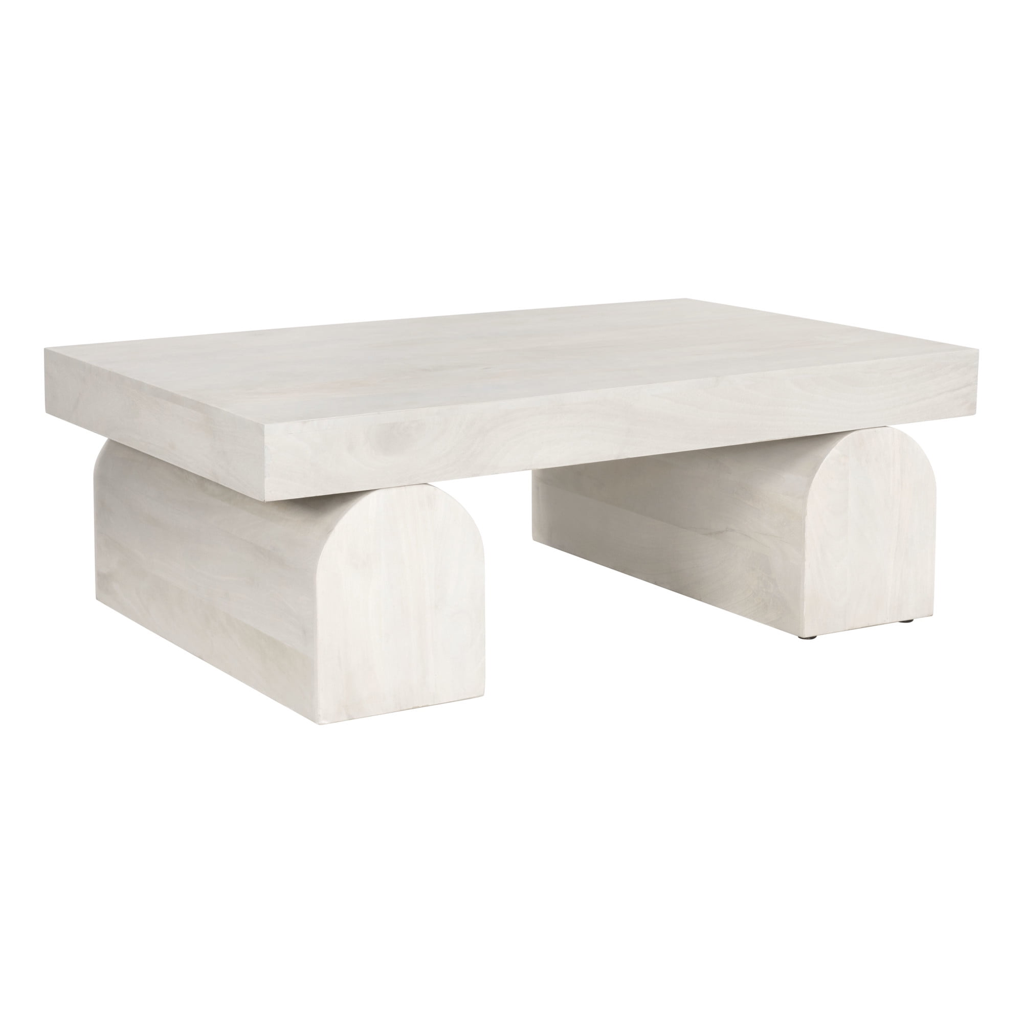 Kiel Coffee Table Whitewashed - Walmart.com