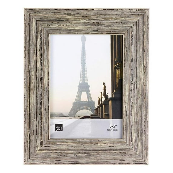 Kiera Grace Emery Farmhouse Modern Decorative Engineered Wood Grey ...