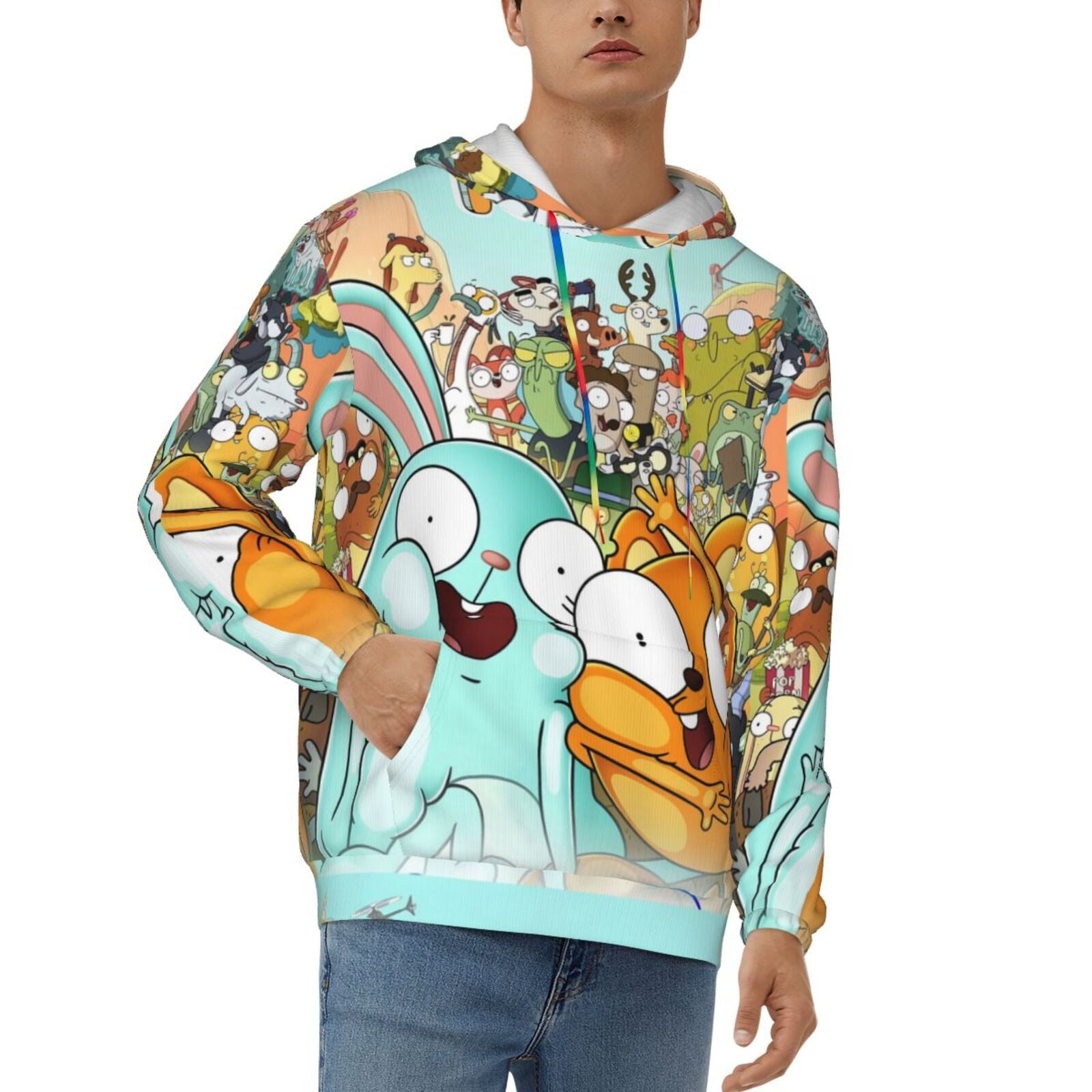 Kiff Men Women Unisex Hoodie 3D Print Cosplay Pullover Hoodies ...