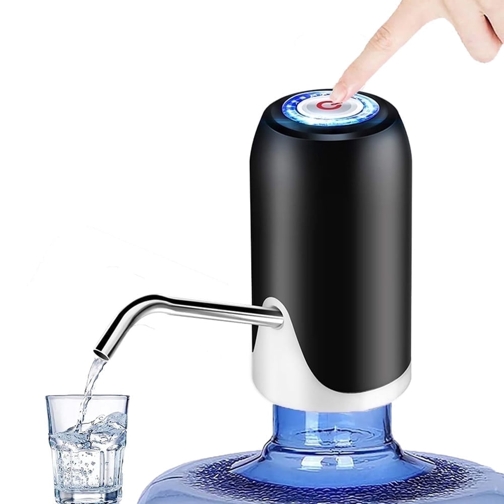 Kifunppy 5 Gallon Portable Electric Water Bottle Pump, USB Rechargeable ...