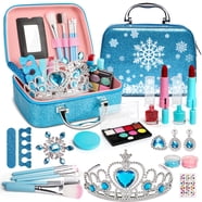 JoyStone 62Pcs Kids Washable Makeup Kit, Pretend Play Makeup Sets for ...