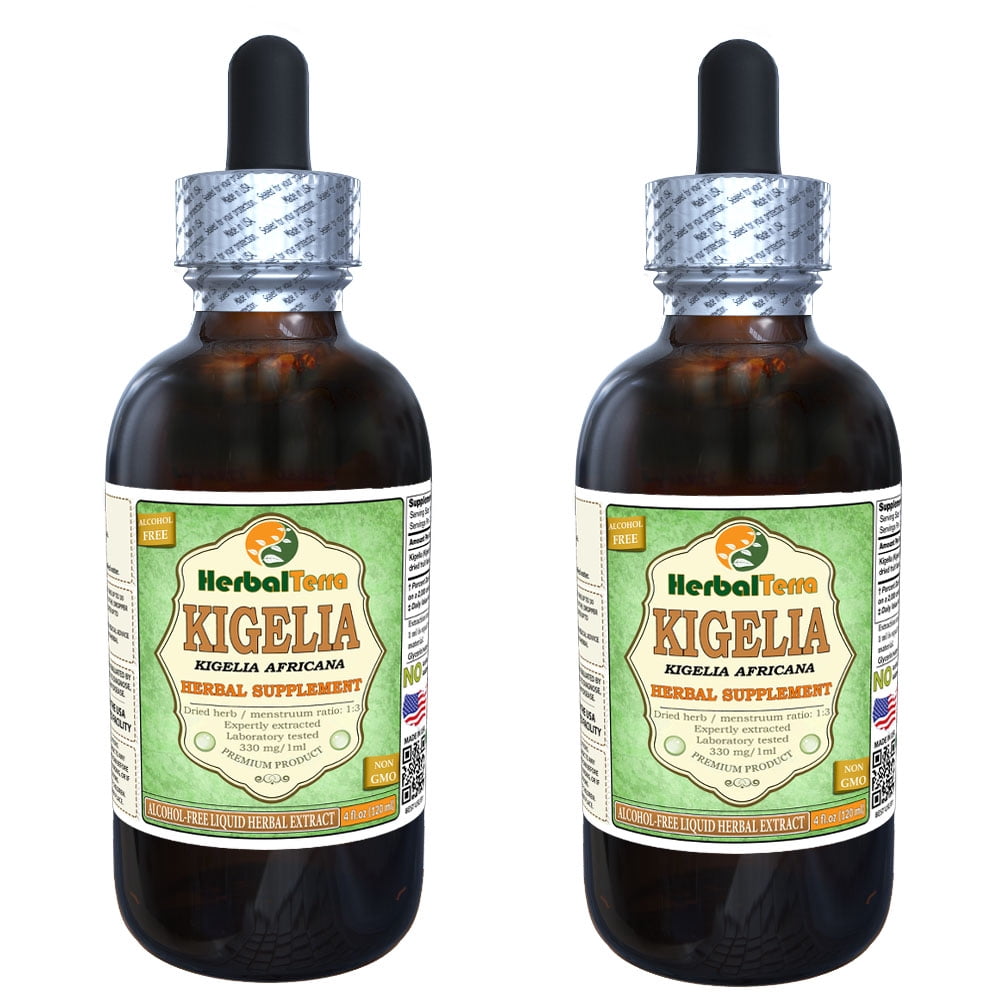 Kigelia (Kigelia Africana) Glycerite, Organic Dried Bark Alcohol-FREE ...